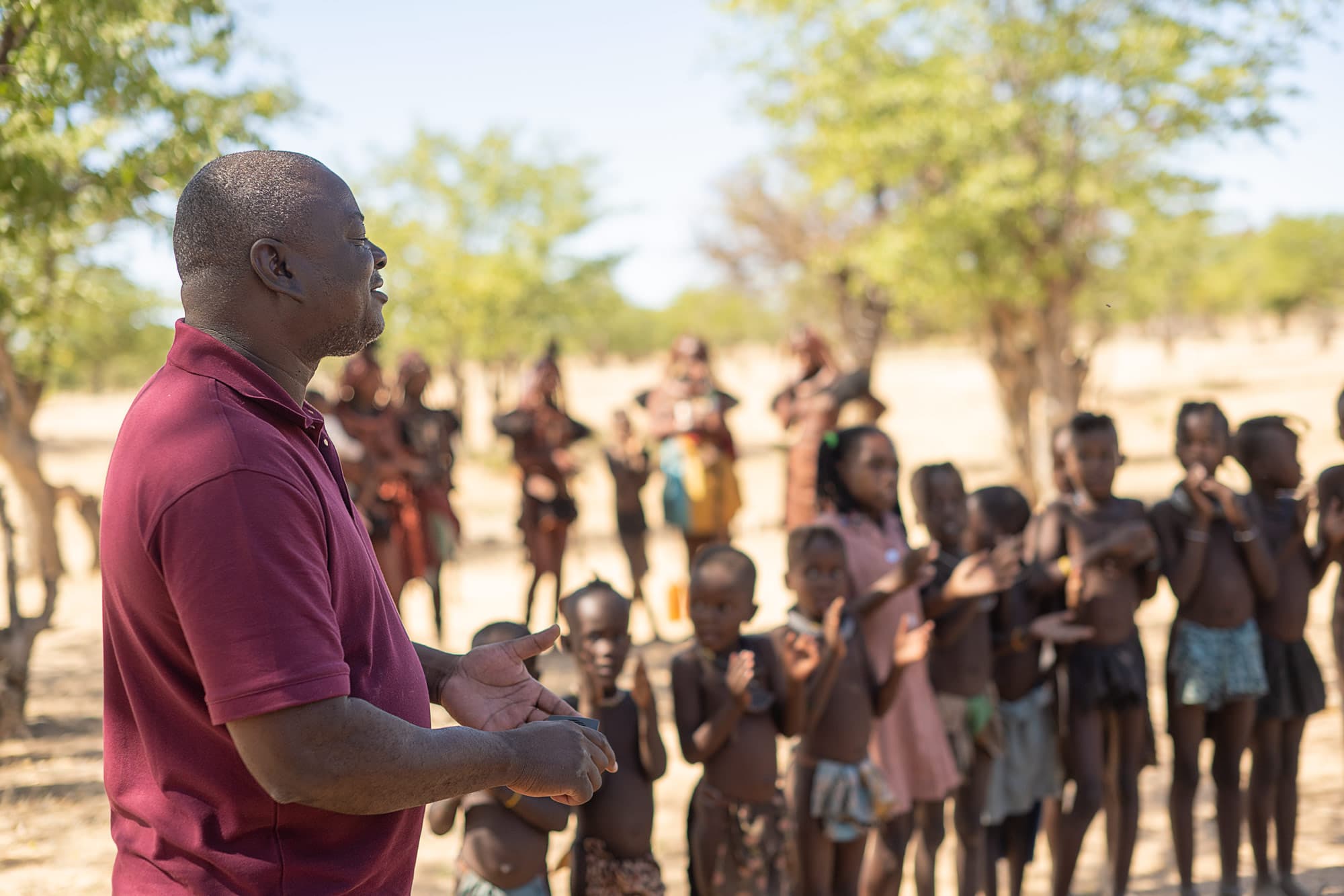 Bringing the Gospel to the Himba