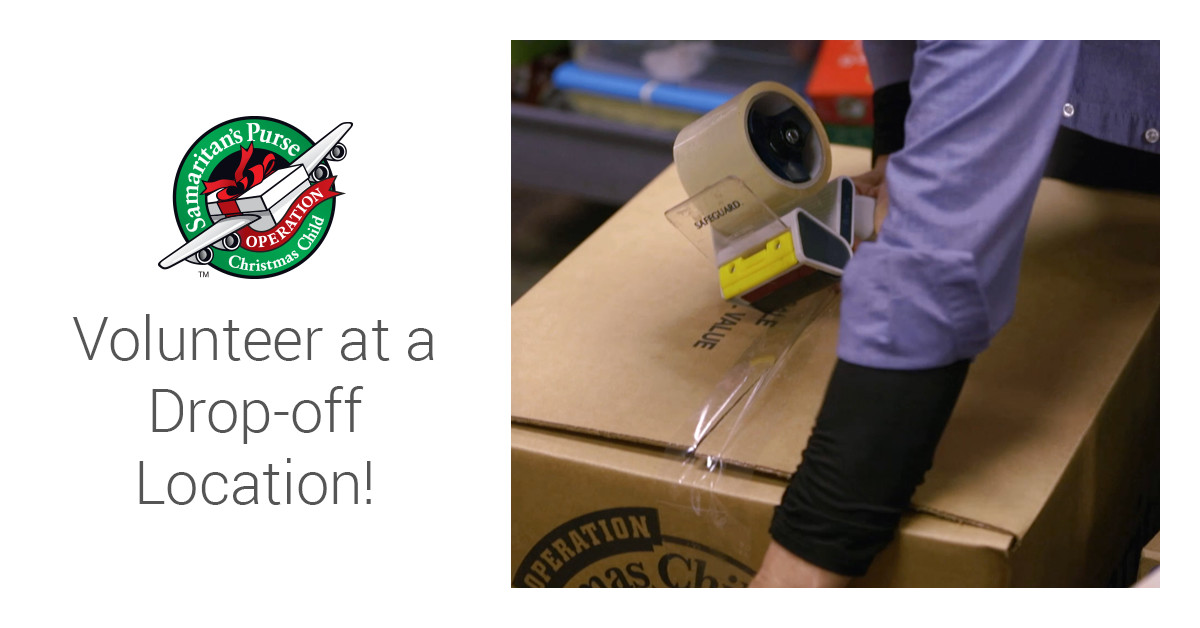 Volunteer at a Drop-off Location National Collection Week